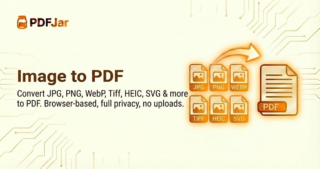 Image to PDF Converter - Convert Any Image to PDF | PDFJar